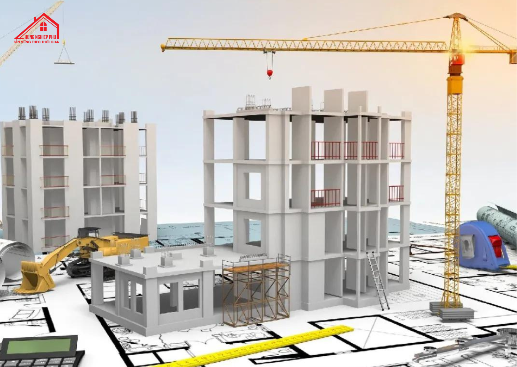 CONCRETE POURING PROCESS FOR COLUMNS, BEAMS AND FLOORS